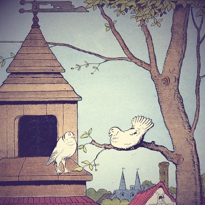 Les deux pigeons - Alice Ayel